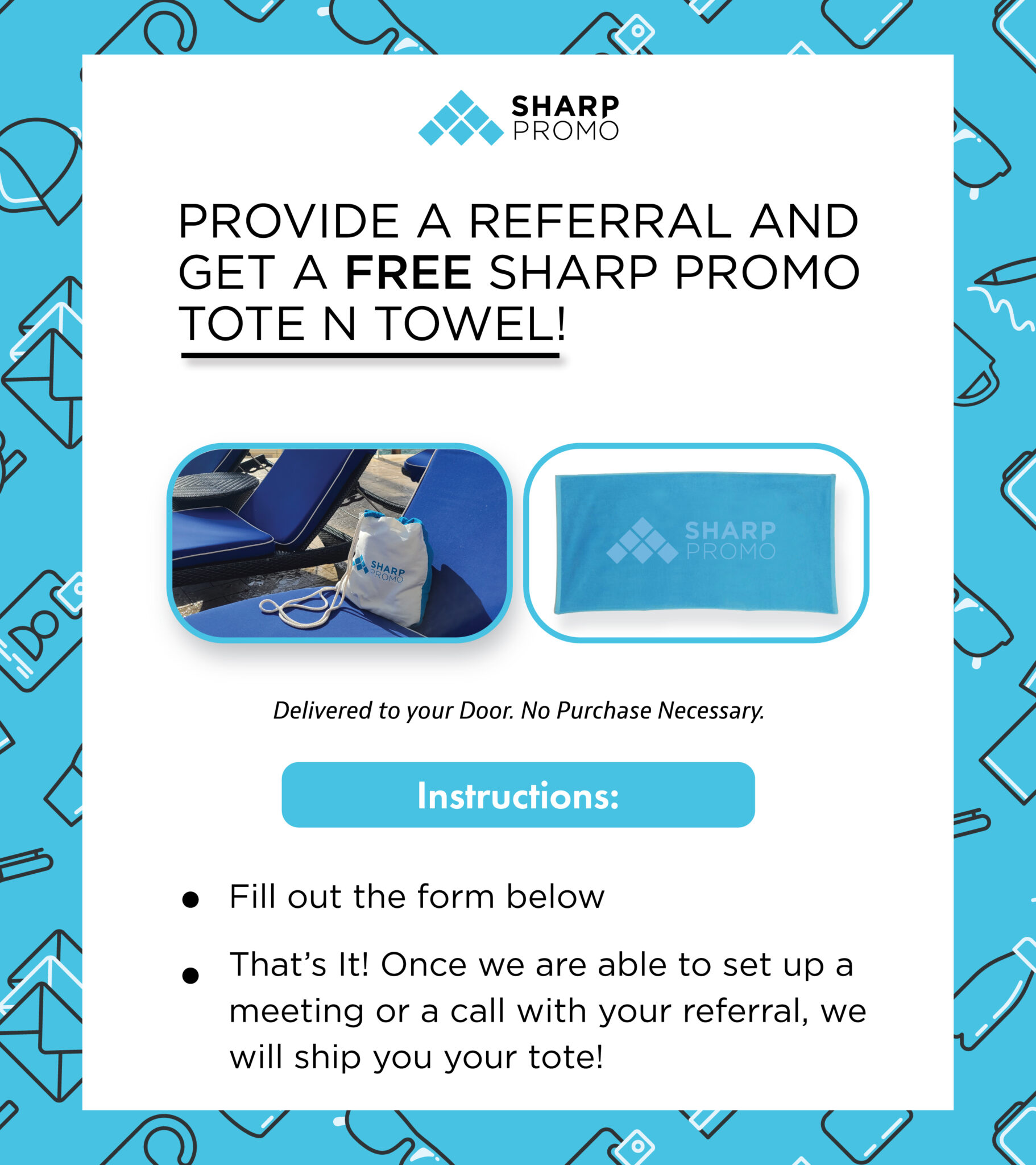 Referral Rewards - Sharp Promo